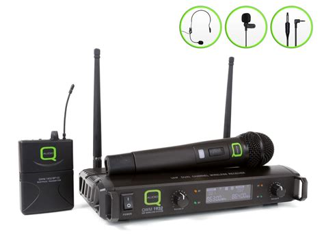 Q Audio Introduce A New Range Of Wireless Microphones SEDA