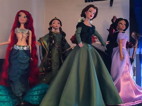 Disney Princess Belle Green Dress