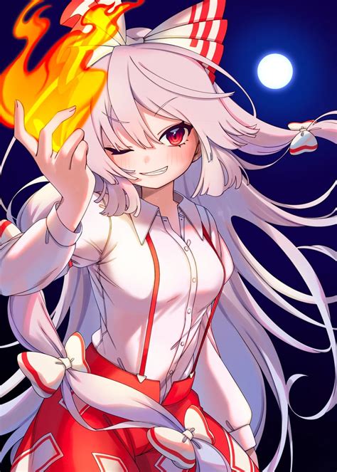 Fujiwara No Mokou Danbooru