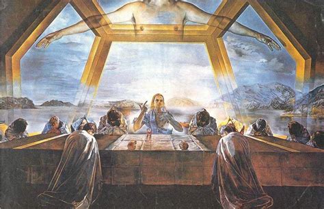 Тайная вечеря 1950 1952 Сальвадор дали Тайная вечеря Сальвадор