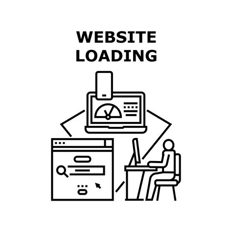 Website Loading Vector Concept Black Illustration 10406333 Vector Art At Vecteezy Website Loading Vector Concept Black Illustration 10406333 Vector Art At Vecteezy