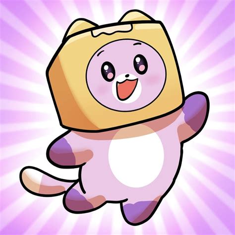 A Cartoon Character Is Flying Through The Air With A Bag On His Head And Eyes Closed