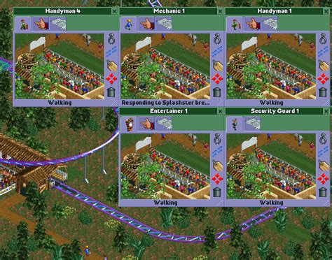 Parks With Staff With An Id Of 0 Have All Staff Windows Focus On That