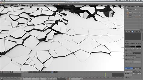 cell fracture and materials textures from the original object