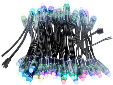 Rextin Ws2811 Pixels Digital Addressable Led String Lights Waterproof Rgb Full Color