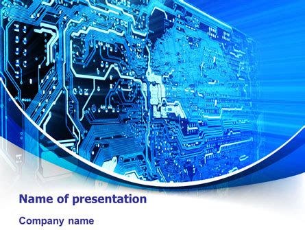 Circuit Presentation Template For Powerpoint And Keynote Ppt Star