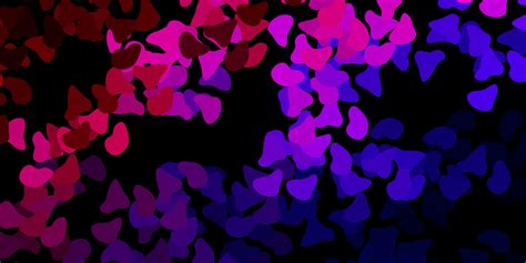 Dark Blue Red Vector Background With Random Forms 2941128 Vector Art At Vecteezy