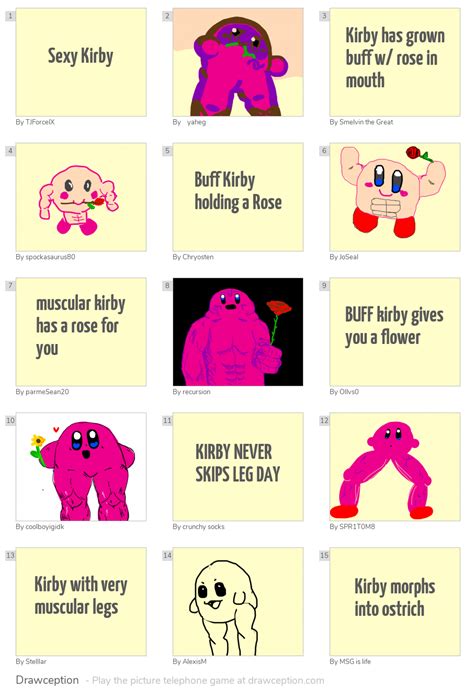 Sexy Kirby Drawception