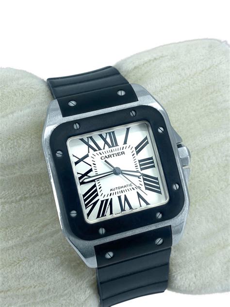 Cartier Santos 100 Xl Stainless Steel For Sale At 1stdibs