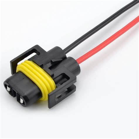 H11 To H11b Headlight Fog Light Conversion Connector Led Halogen Bulb Plug Cable