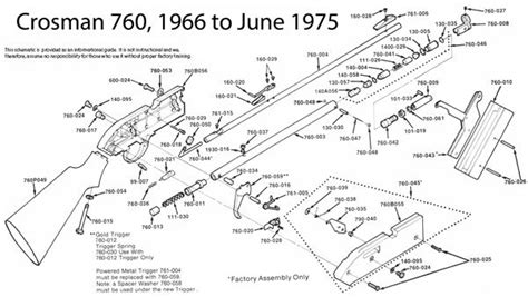 Crosman 760 Pumpmaster Assembly Diagram
