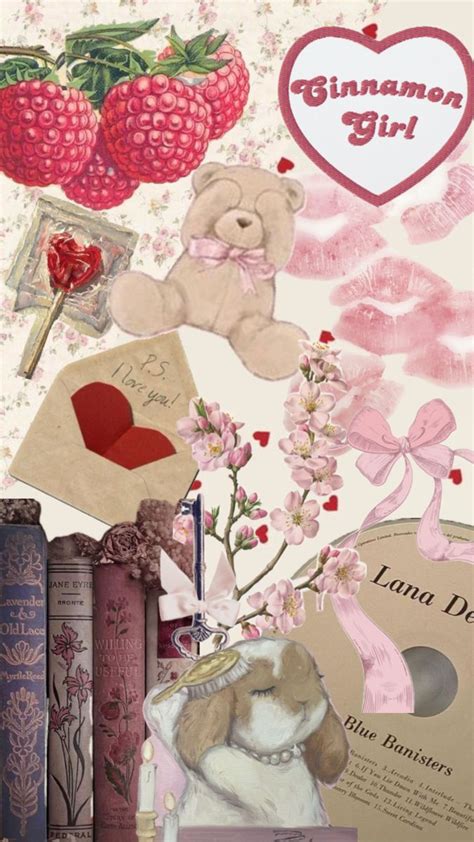 Coquette Aesthetic Wallpaper Collage