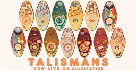 Now Live Talismans A Stunning Collection Of Hard Enamel Pin