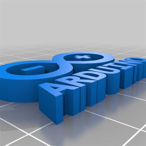 Free 3d File Arduino Logo 🎨 ・model To Download And 3d Print・cults