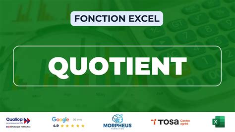 Quotient Excel Ignorer Le Reste Dune Division Exercice Et Vidéo