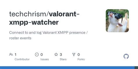 Github Techchrismvalorant Xmpp Watcher Connect To And Log Valorant