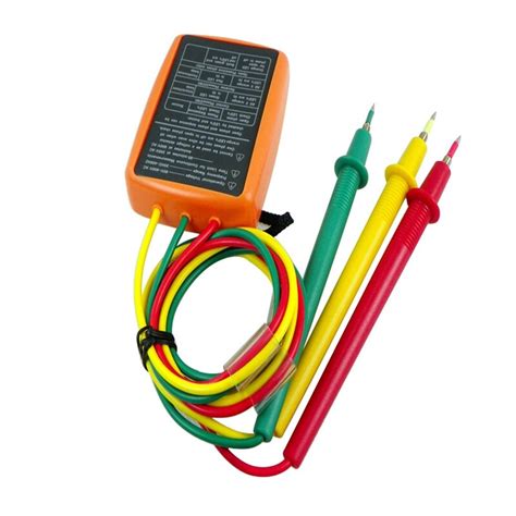 Phase Rotation Tester Digital Phase Indicator De Vicedeal