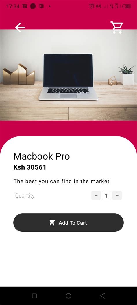 an easy e commerce app built with react native