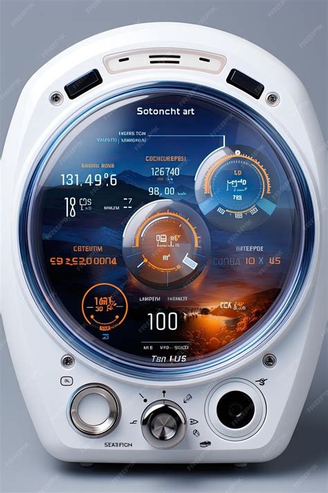 Premium Photo Iot Control Panel Ui Mockup Design A Userfriendly Control Panel Ui Mockup
