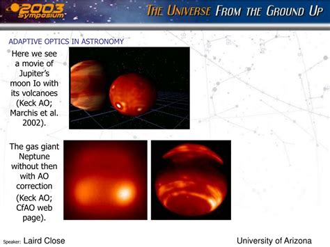 PPT ADAPTIVE OPTICS IN ASTRONOMY PowerPoint Presentation Free Download ID 3216301