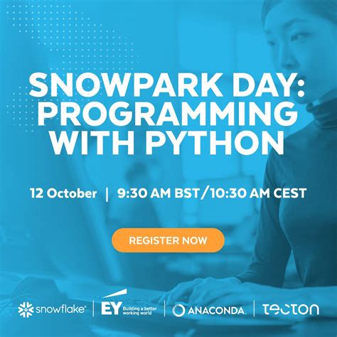 snowflake on linkedin snowpark day programming with python