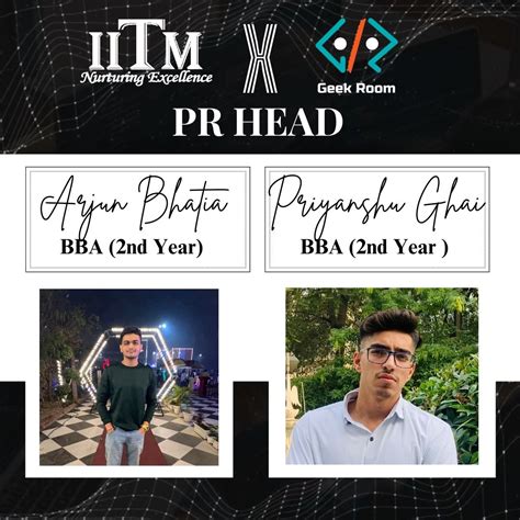 Newbeginnings Geekroomsociety Iitm Leadership Arjun Bhatia