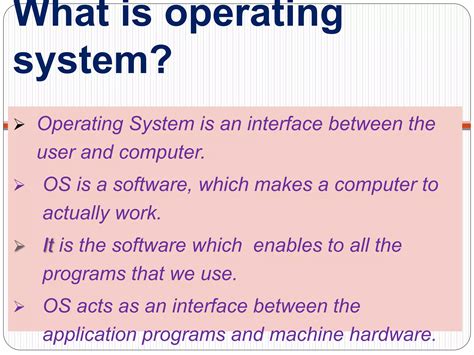 Library And Information Science Operationg System Ppt