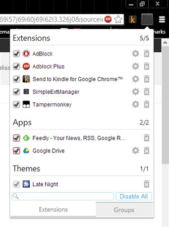 Get A Better Extension Manager In Chrome With SimpleExtManager