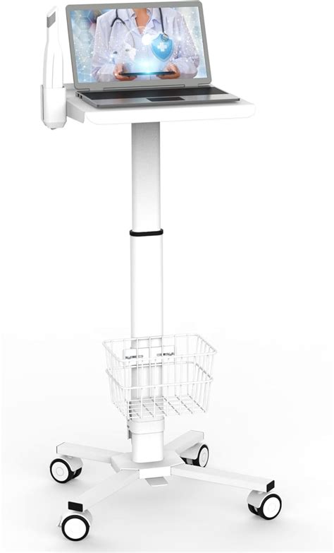 Mount Plus Mb C05 Medical Laptop Workstation Trolley Cart