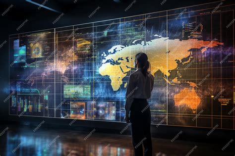 Premium Photo New Age Of Data Visualization Data Science And Visual