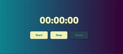 Subhana Waseem On Linkedin Stopwatch Using Html Css And Js