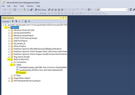 power bi adding columns to a published data model using the xmla