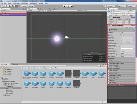 YAMIYAMI Unity Particle System 이용하기