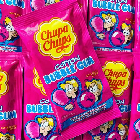 Chupa Chups Cotton Candy Bubble Gum Etsy