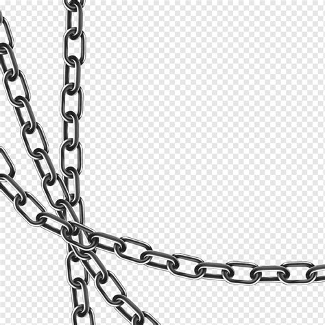 검은 사슬 자물쇠 Png Pngwing