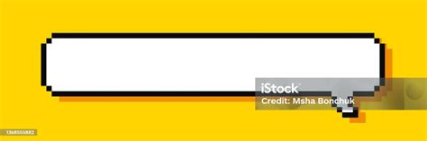 픽셀 음성 거품 채팅 음성 또는 대화 빈 픽셀화 된 음성 거품 벡터 일러스트레이션 0명에 대한 스톡 벡터 아트 및 기타 이미지 0명 3차원 형태 구름 Istock