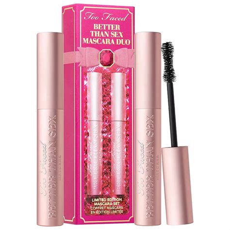 Too Faced Better Than Sex Mascara Duo Limited Edition Glamour