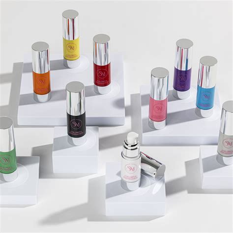 Colorful Foundation Sunset Makeup