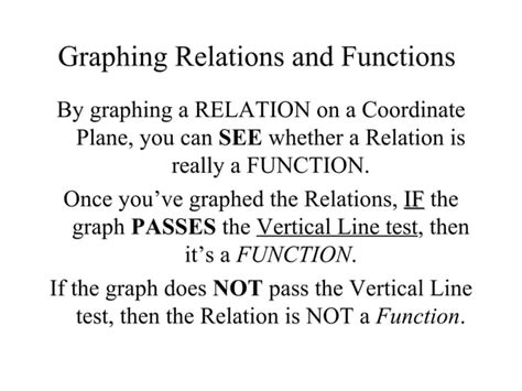 Relations And Functions PPT