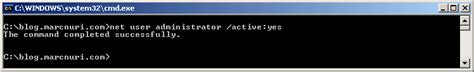 Windows XP How To Enable The Built In Administrator Account Marc Nuri