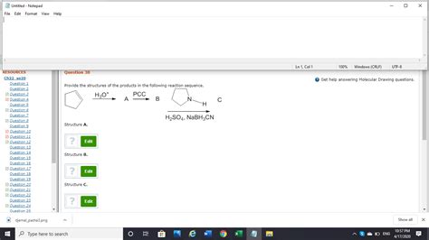 Solved O X Untitled Notepad File Edit Format View Help