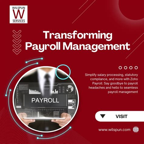 How To Boost Efficiency With Zoho Payroll Wilspun Technical Services