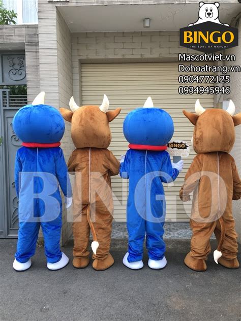 Mascot Bò Cá Ba Lạng Rưỡi