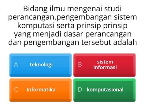 Soal Informatika Quiz
