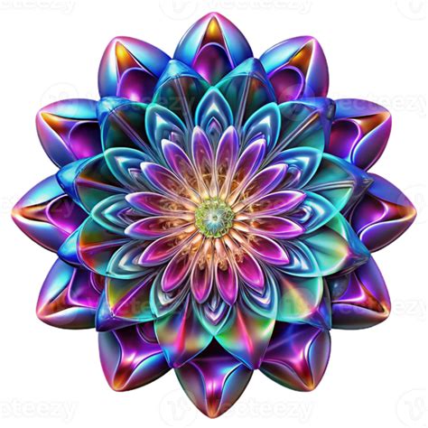 Extraordinary Traditional A Complex Fractal Pattern Radiating