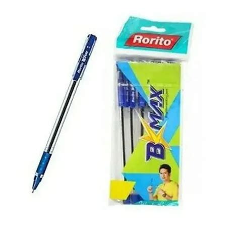 Rorito Bright Max Ball Pen Blue