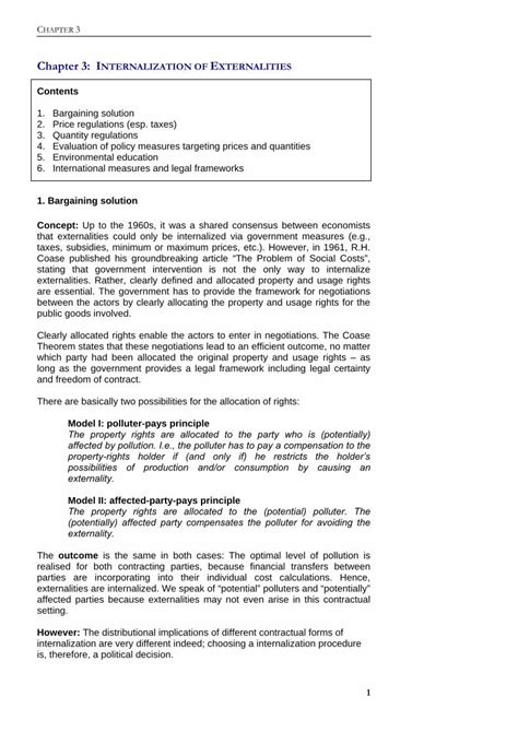 Pdf Chapter 3 Internalization Of Externalities Dokumentips