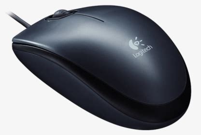 Computer Mouse Png Free Download Logitech Wireless Mouse M Dark Transparent Png