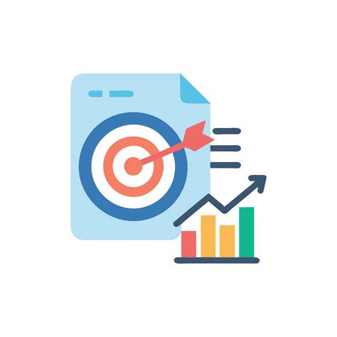 Data Driven Goal Success Concept Targeting Growth And Achievement