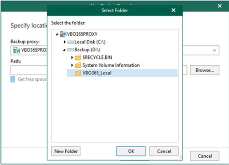How To Add A Backup Proxy Servers Local Directory As A Backup Repository In Veeam Backup For